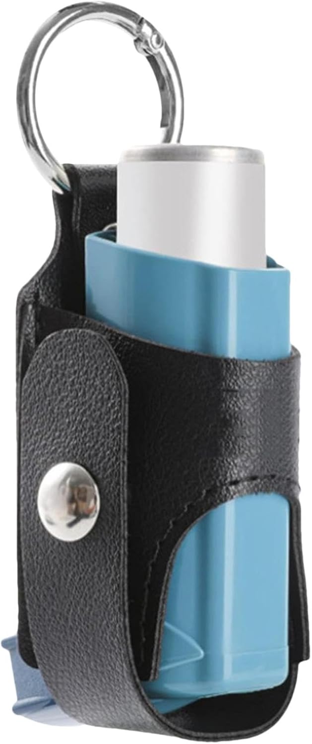 Amazon.com: Inhaler Storage Case - Inhaler Spacer Holder Handy | PU ...