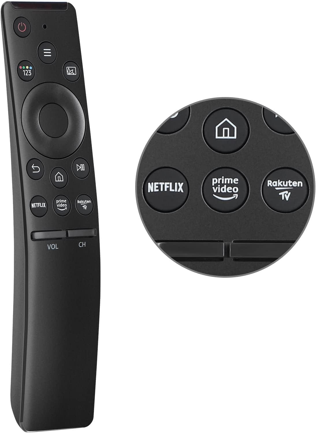 Gvirtue Universal Remote Control Replacement for All Samsung TV Remote ...