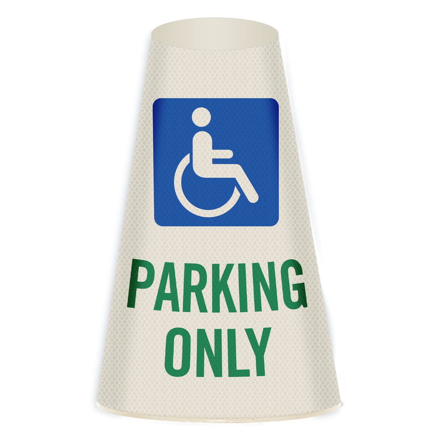 Snapklik.com : SmartSign Handicapped Parking Only” Bright Reflective ...