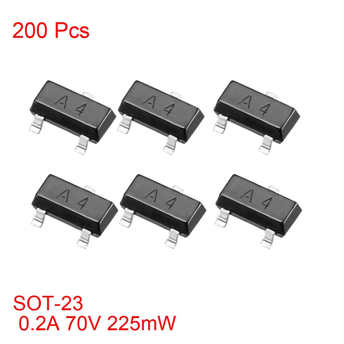 SMD TRANSISTOR, CODE (2TY), S8550, SOT-23, 60% OFF
