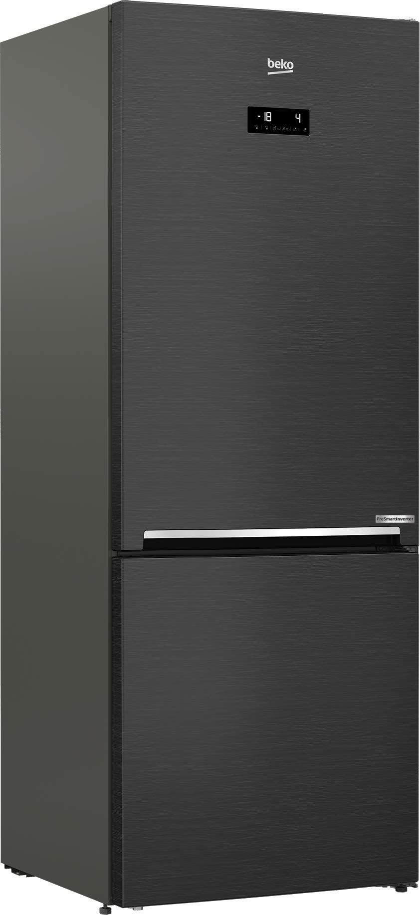 Beko Fridge Freezer No Frost HarvestFresh Dark Inox Triple