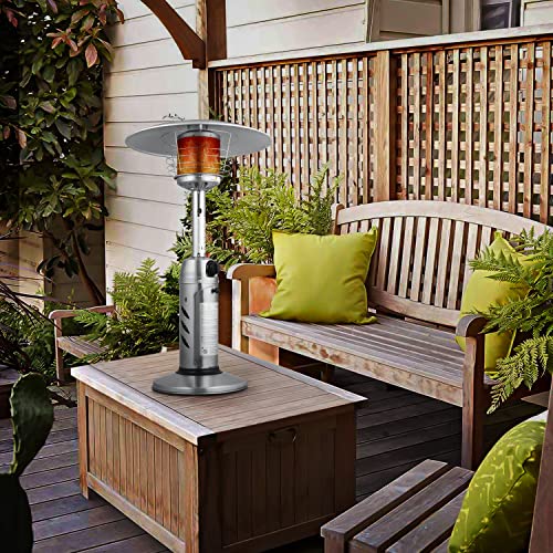 Snapklik.com : Portable Patio Heater, Steel Tabletop Lightweight ...
