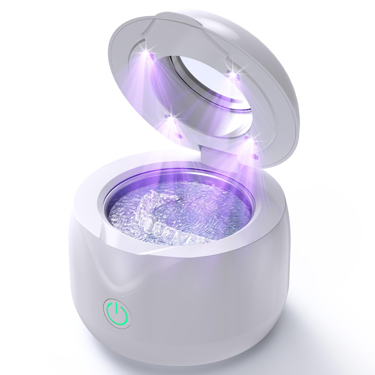 Amazon.com: CXRUY Ultrasonic Retainer Cleaner - UV Dental Cleaning Pod ...