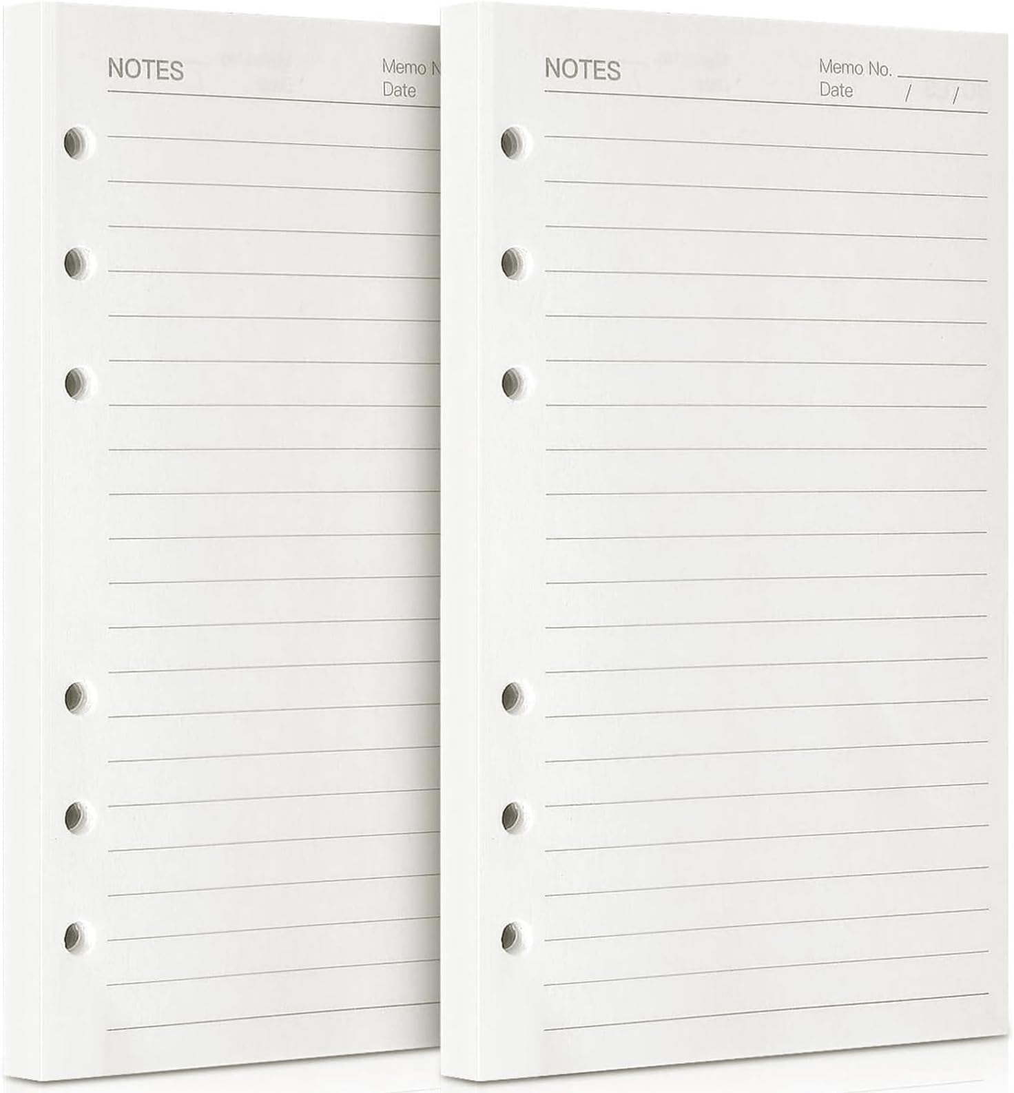 A6 Refill Paper, 320 Pages A6 Loose Leaf Paper 6 Hole Notebook Refills ...