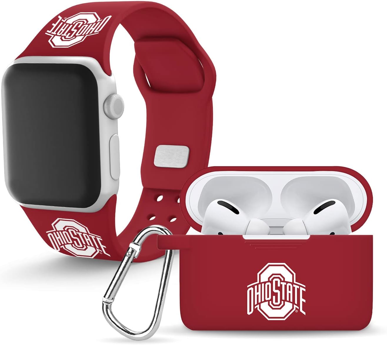 Amazon.com: AFFINITY BANDS The Ohio State Buckeyes Silicone Band Combo ...