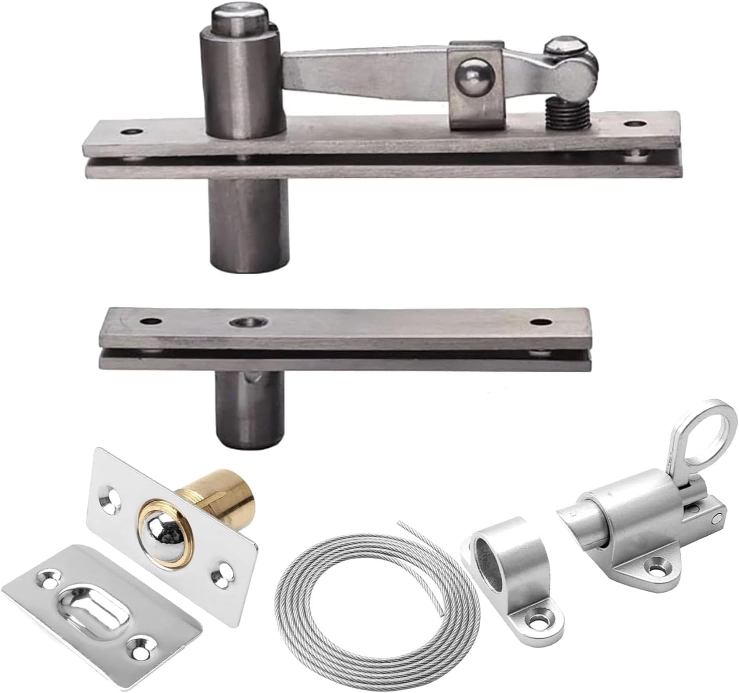 TamBee Hidden Bookcase Hinges Pivot Door Hinge with Lock Hidden Door ...