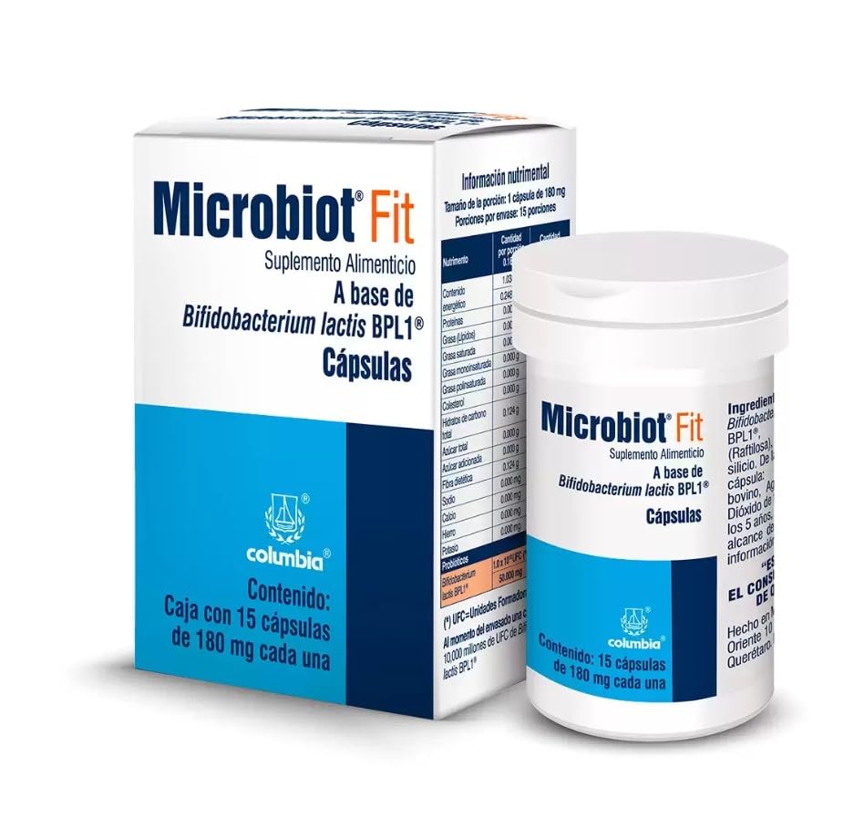 MICROBIOT FIT 15 CAPS, Bi...B0DJRKXJK4 | Encarguelo.com.ve
