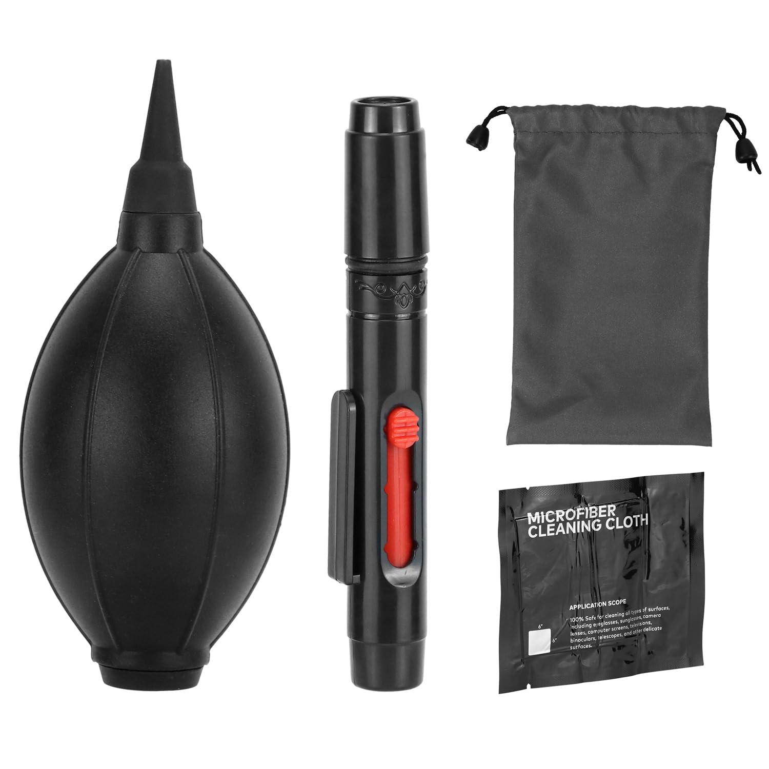 Amazon.com : QWORK Camera Lens Cleaning Kit - 4-in-1 Includes Lens ...