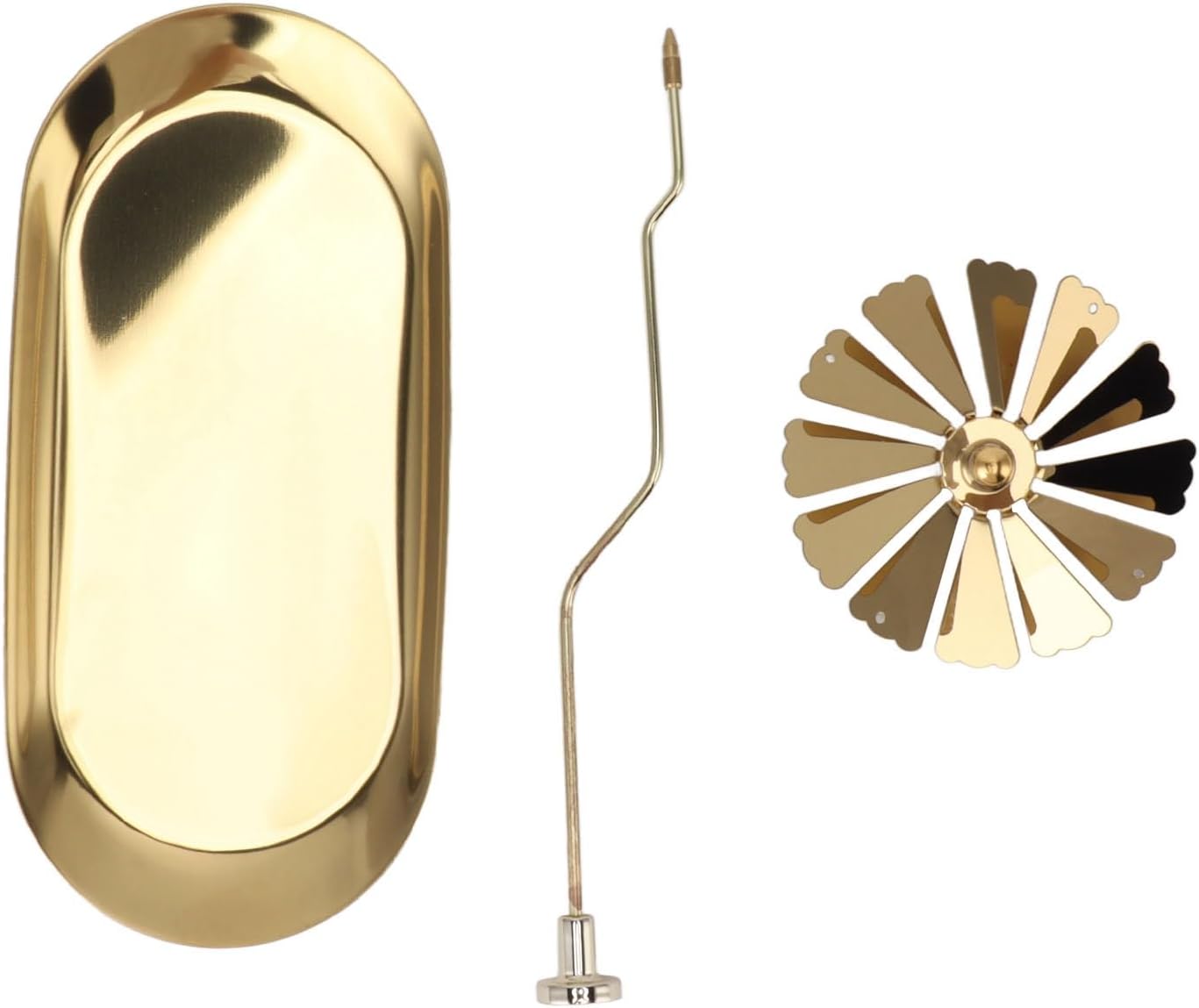 Amazon.com: Aladeno Rotating Candlestick Spinning Rotary Candle Holder ...