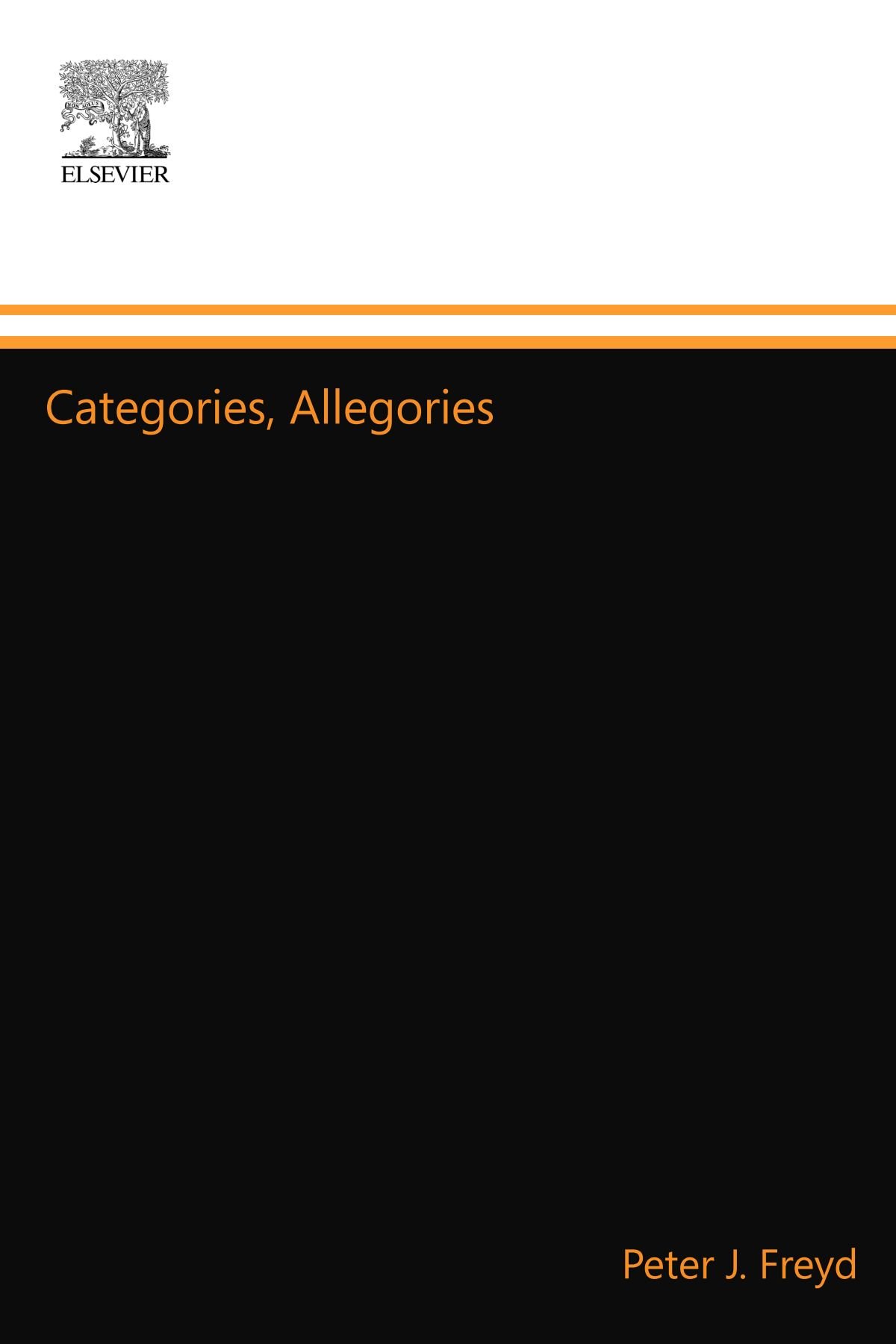 Amazon | Categories, Allegories | Freyd, Peter J., Scedrov, A. | Algebra