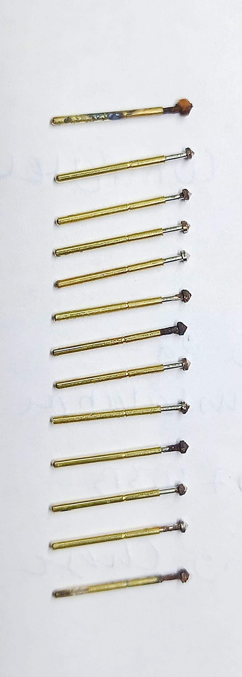 e-INFINITY 25/50/100 Pieces P75-E2 Spring Test Probe Pogo Pin 1.3mm ...