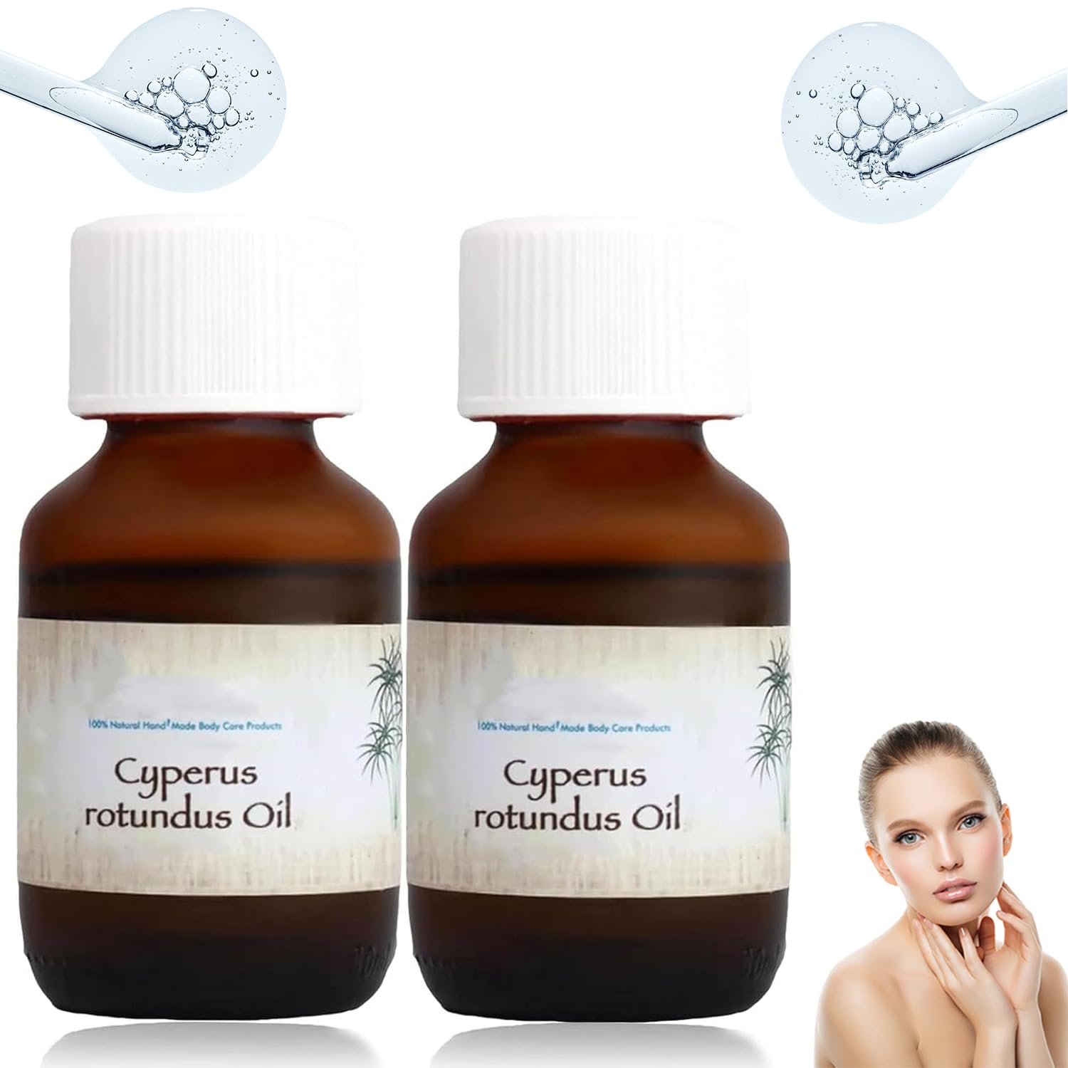 Amazon.com : 2pcs Cyperus rotundus oil, Cyperus rotundus oil for hair ...