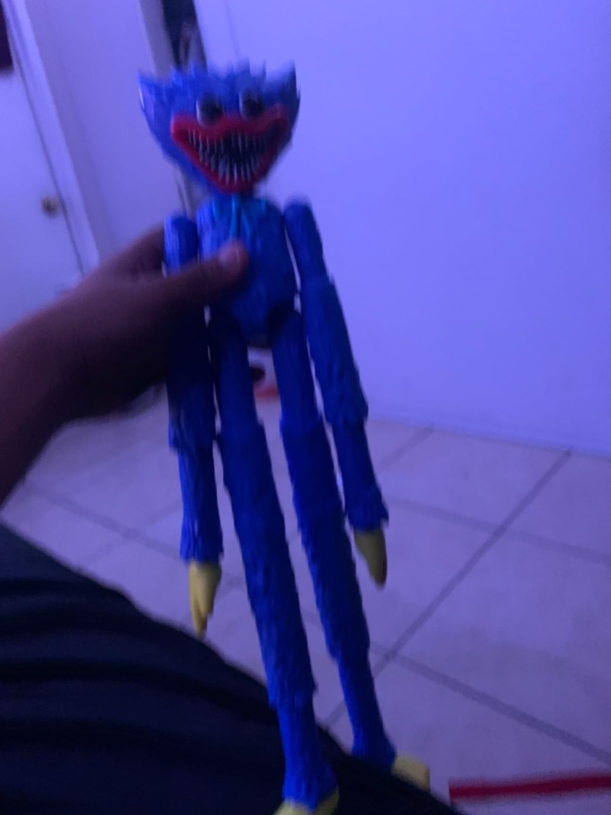 Amazon.com: Poppy Playtime – Huggy Wuggy Extendable Face-Changing ...