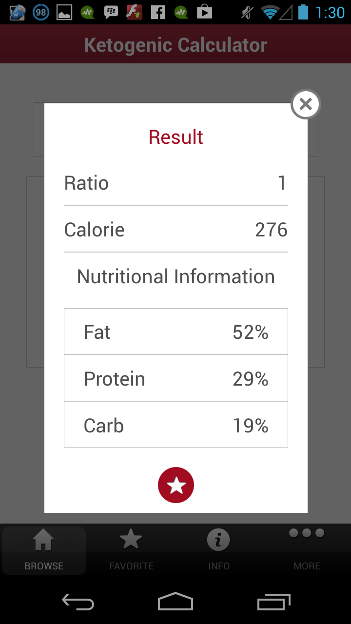 Ketogenic Diet Calculator - App on Amazon Appstore