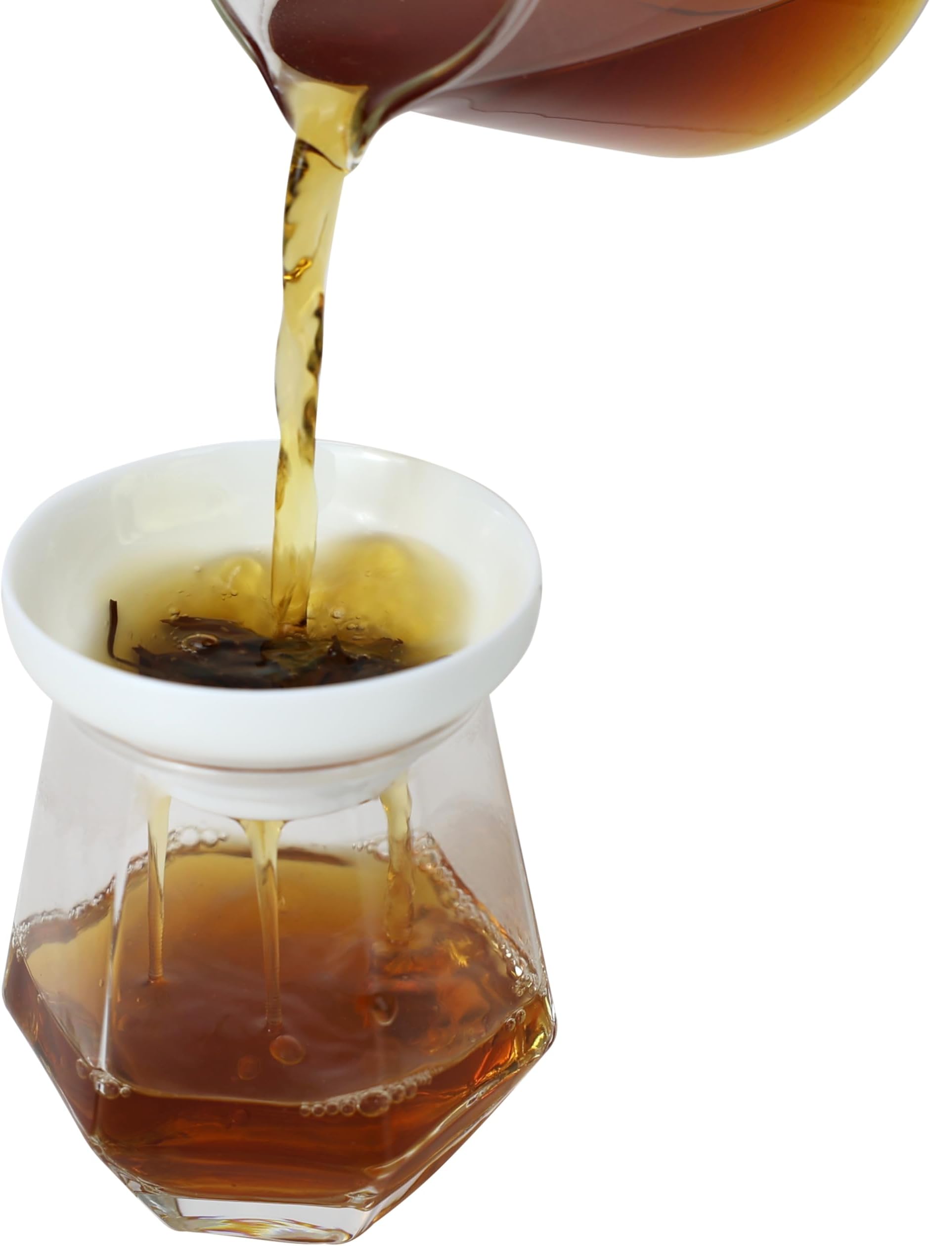 Amazon.com: EIKS Porcelain Tea Strainer with Holder Base Fine Mesh ...