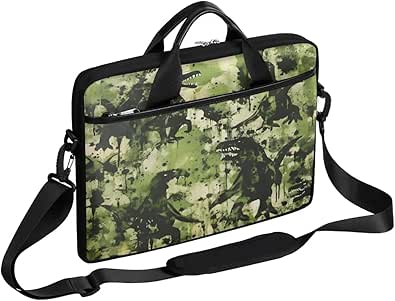Amazon.com: Hsnar Camouflage Dinosaur 15 Inch Laptop Bag Laptop ...