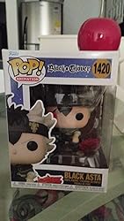 Amazon.com: Funko Pop! Animation: Black Clover - Black Asta : Toys & Games