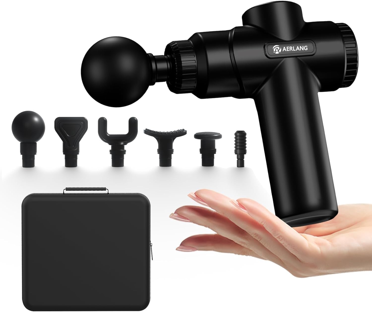 AERLANG Massage Gun,Powerful Massage Gun Deep Tissue Massager,Handheld ...