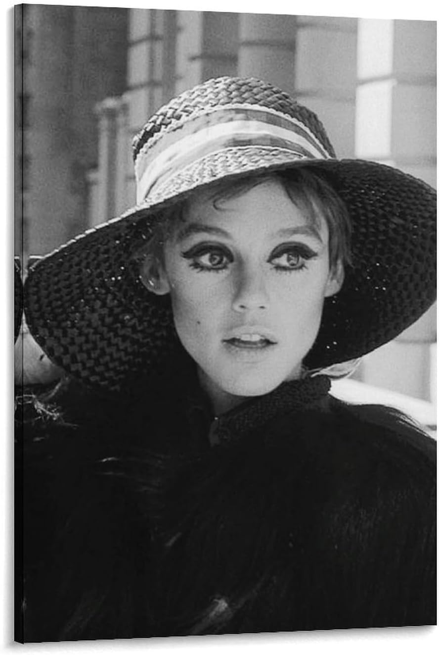 Amazon.com: Edie Sedgwick Posters Edie Sedgwick Portrait Black And ...