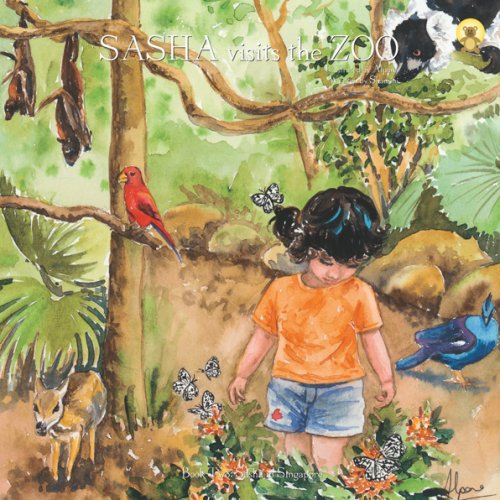 Amazon.co.jp: Sasha Visits the Zoo : Flint, Shamini, Ahuja, Alpana: 洋書