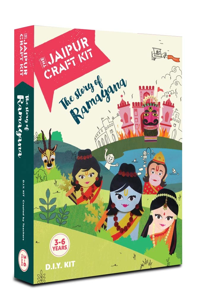 The Jaipur Craft Kit | Art and Craft Kit | The Story of Ramayana :Hand ...