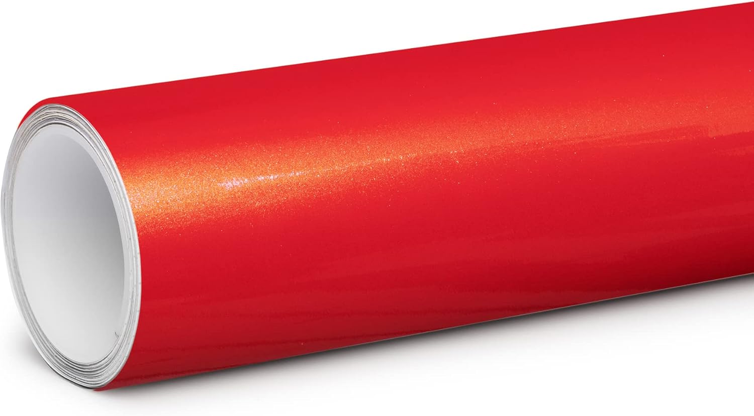 Amazon.com: Tinybot Metal Paint Candy Red Car Wrap with Air Release ...