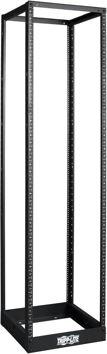 Amazon.com: Tripp Lite 45U 4-Post Open Frame Rack, Network Equipment ...