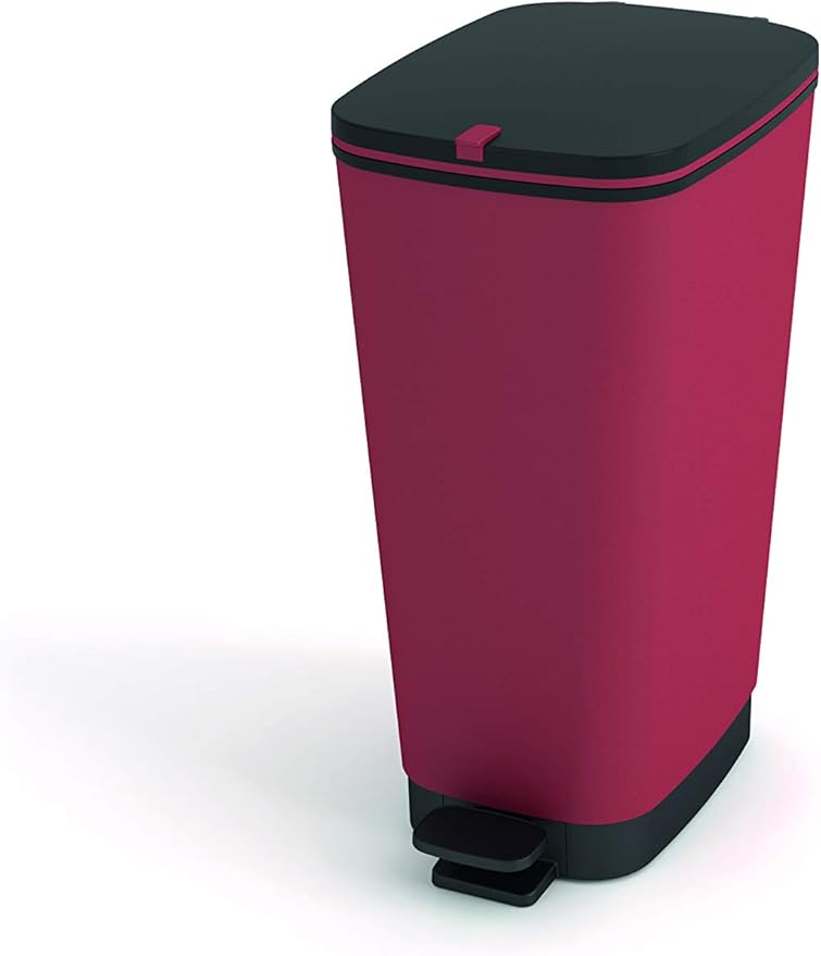 CURVER KIS Chic Bin Style Treteimer 45l Mit Deckel Und Pedal curver-kis-chic-bin-style-treteimer-45l-mit-deckel-und-pedal