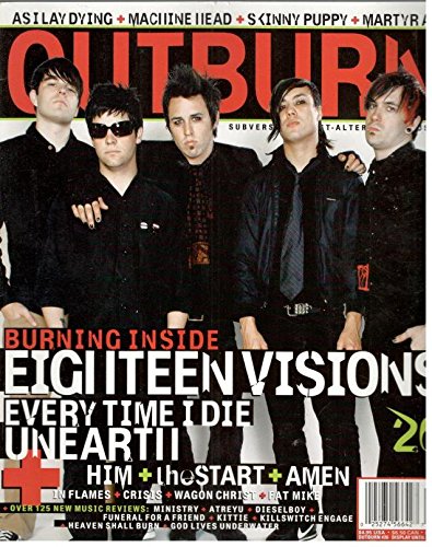 Outburn Magazine Issue 26,Machine Head: Various, V: Amazon.com: Books