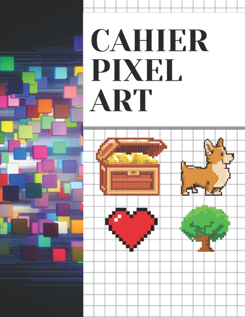 Cuaderno De Pixel Art Cuaderno Para Crear Tu Propio Pixel | Desertcart ...