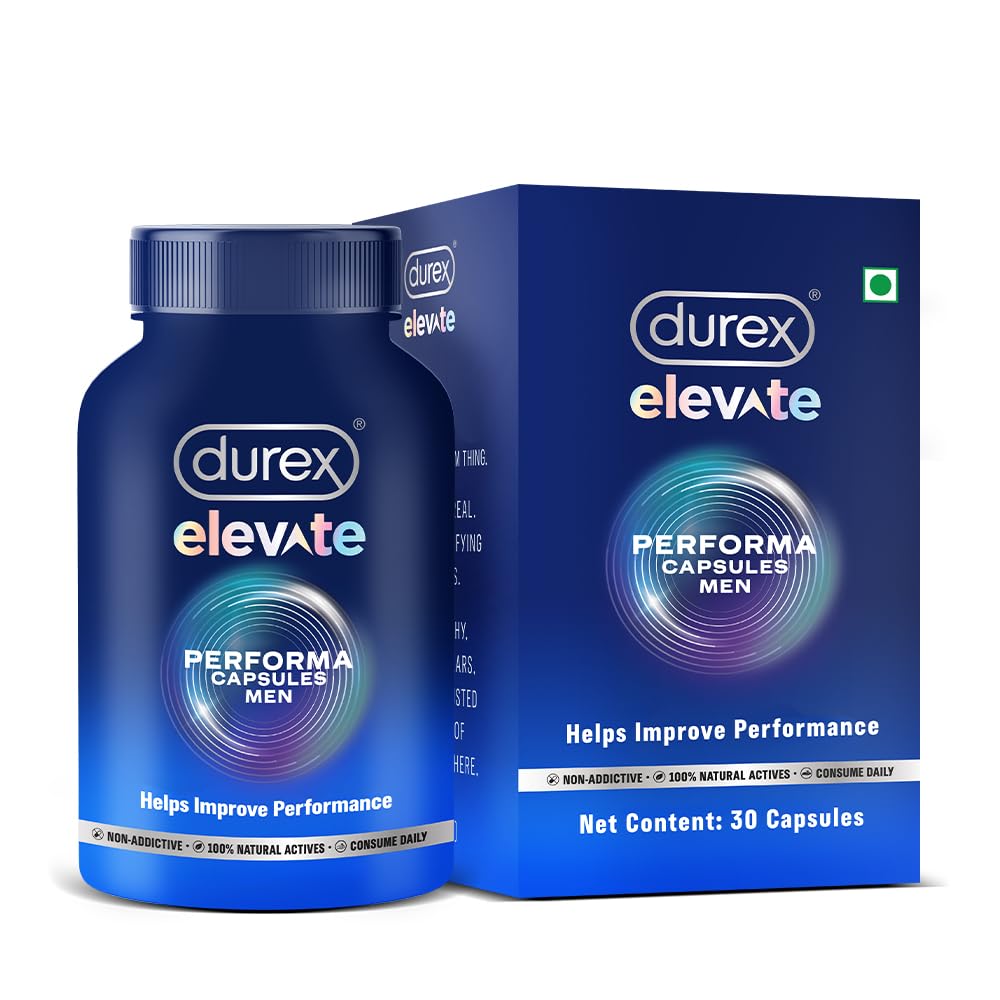 Durex Elevate Performa Shilajit Capsules For Men : Amazon.in: Health ...