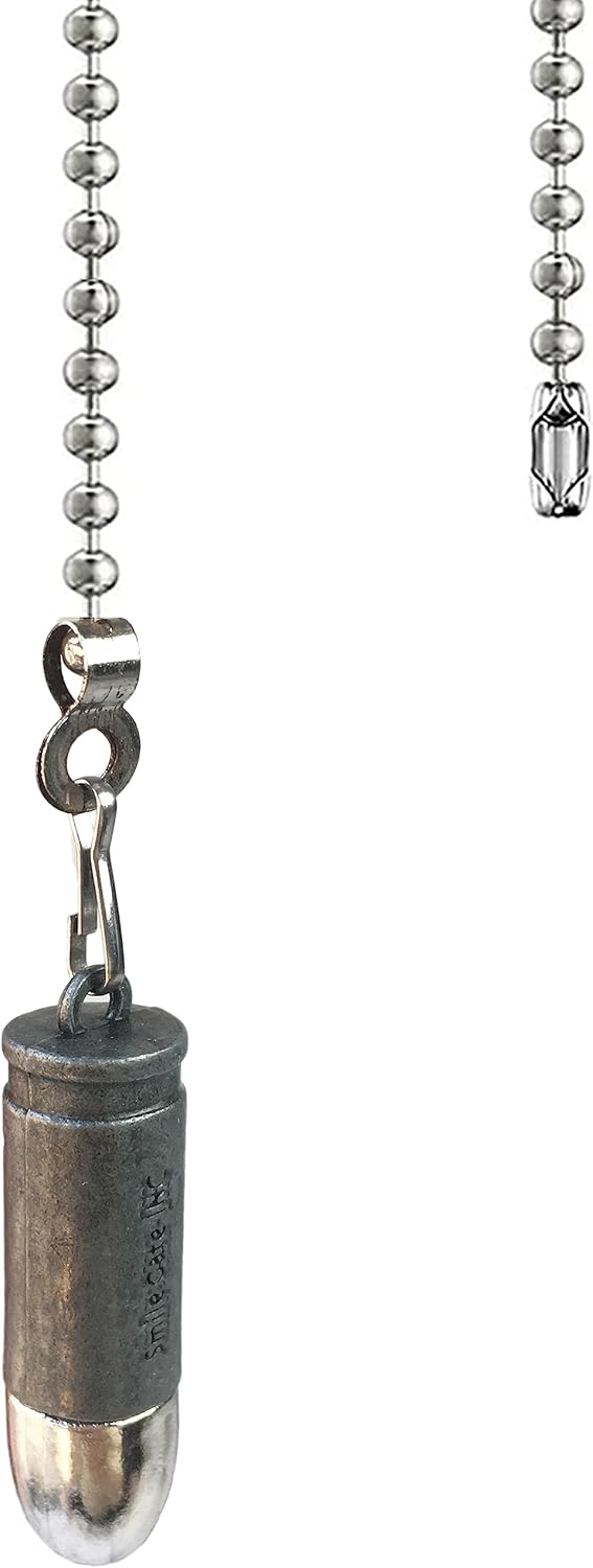 Amazon.com: OMYZERO 12 inch Ceiling Fan Pull Chain SG-001 Charm Pendant ...