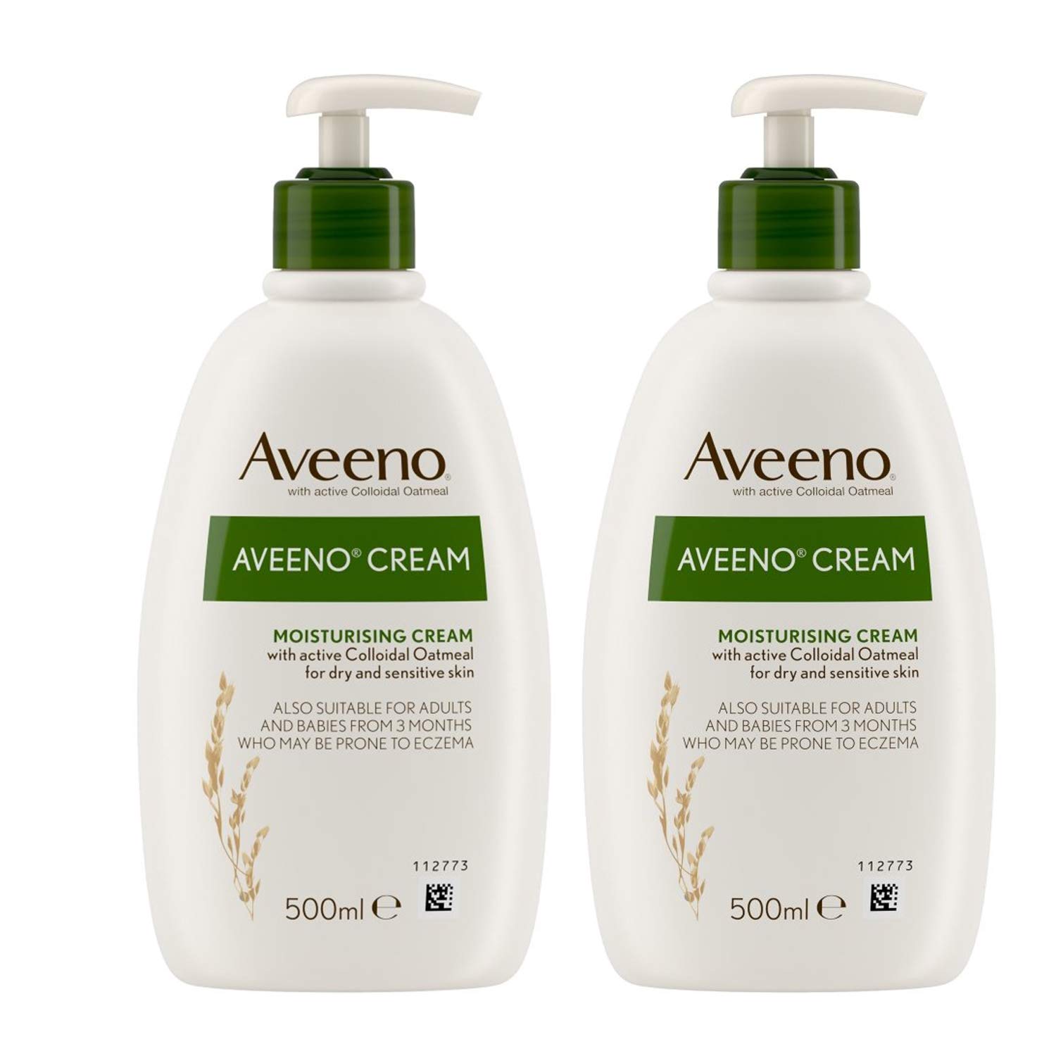 Moisturising Cream 500ml - 2 Pack : Amazon.co.uk: Beauty