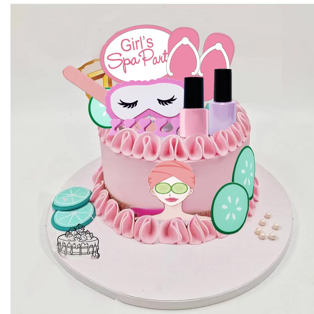 Princess Spa Party Cake