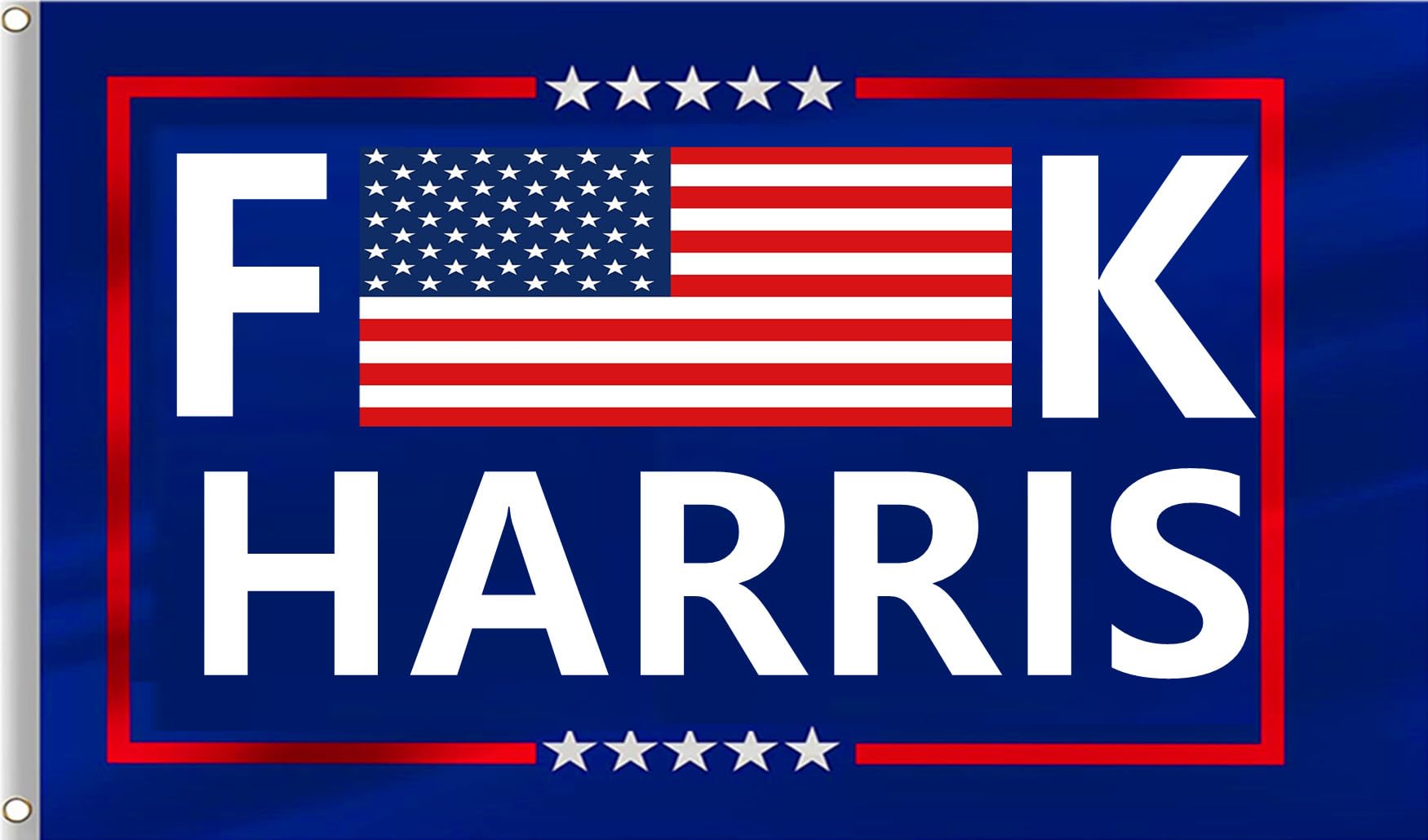 Snapklik.com : LUCKGEEY Fuck Kamala Harris Flag 2x3Ft,Anti Kamala ...
