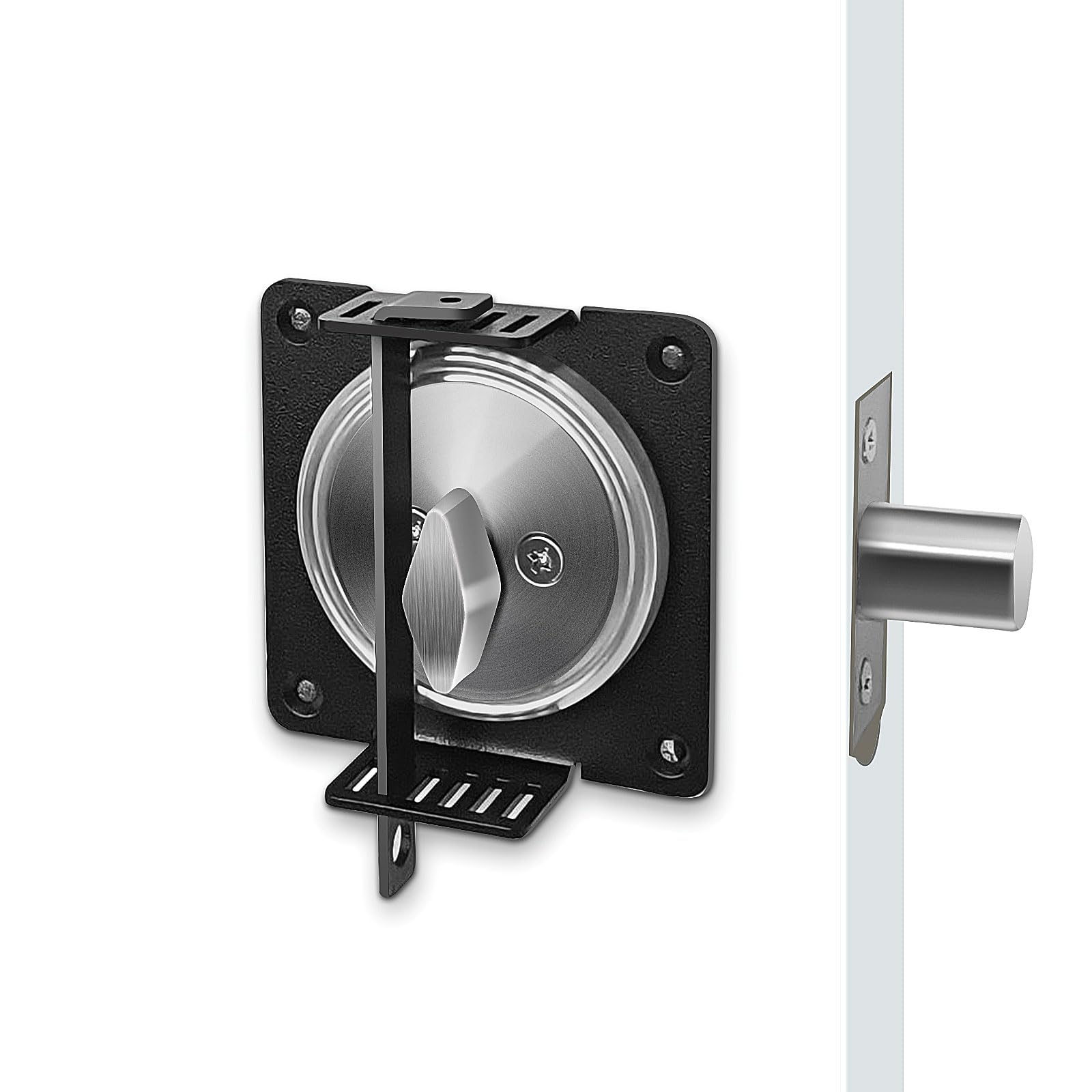 MOSECYOU Deadbolt Lockout Device, to Block The Deadbolt Thumb Turn ...