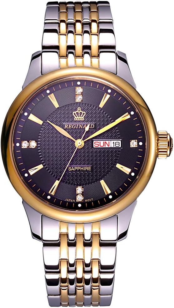 FANMIS Unisex Luxury Watches Diamonds Dial Calendar Quartz Gold Tone ...