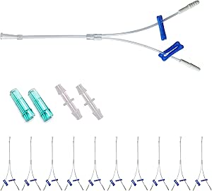 Amazon.com: 10 Pcs Tee Oxygen Tubes Splitter, 3 Ways Oxygen Tubing with ...