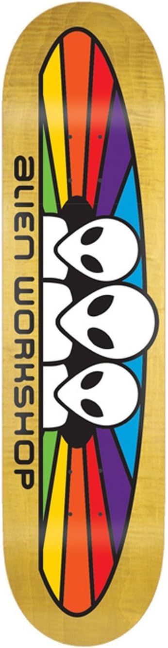 Amazon.com : ALIEN WORKSHOP Skateboard Deck SPECTRUM SM 7.875 ...