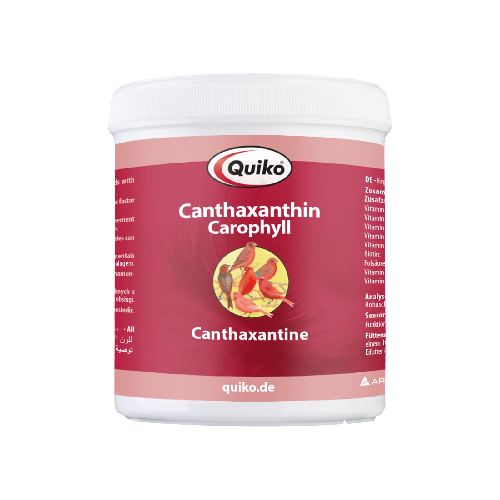 Quikocanthaxantin Carophyll 500g Supplementary Food For All Birds With ...