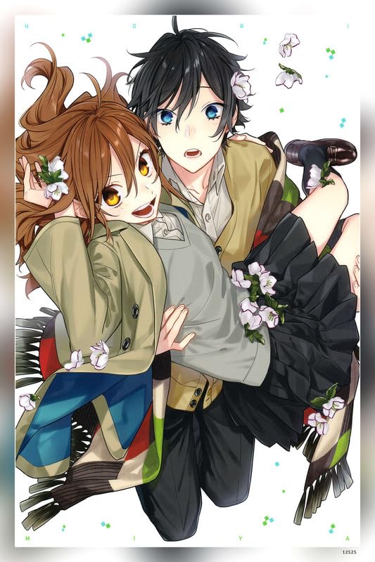 POSTERDADDY Horimiya Hori Miyamura Matte Finish Wall Poster Print 12 x ...