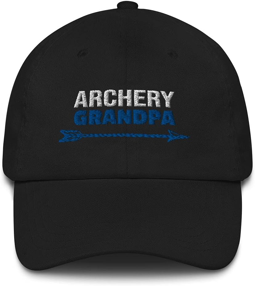 Archery Grandpa Bow Hunting Embroidered Dad Hat Baseball Cap Cotton ...