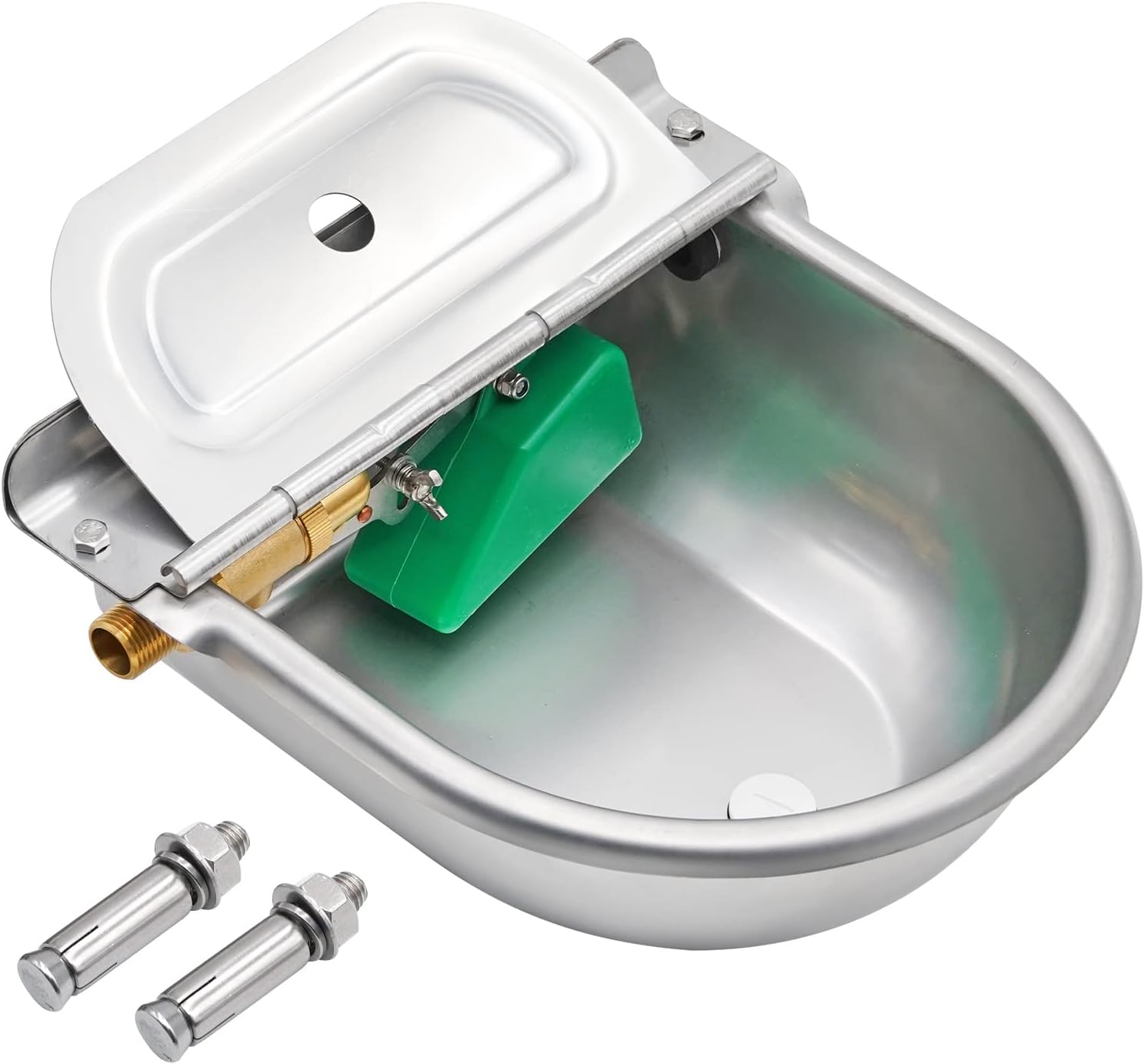 Amazon.com: KHEARPSL Automatic Waterer with Brass Float Valve Outdoor ...