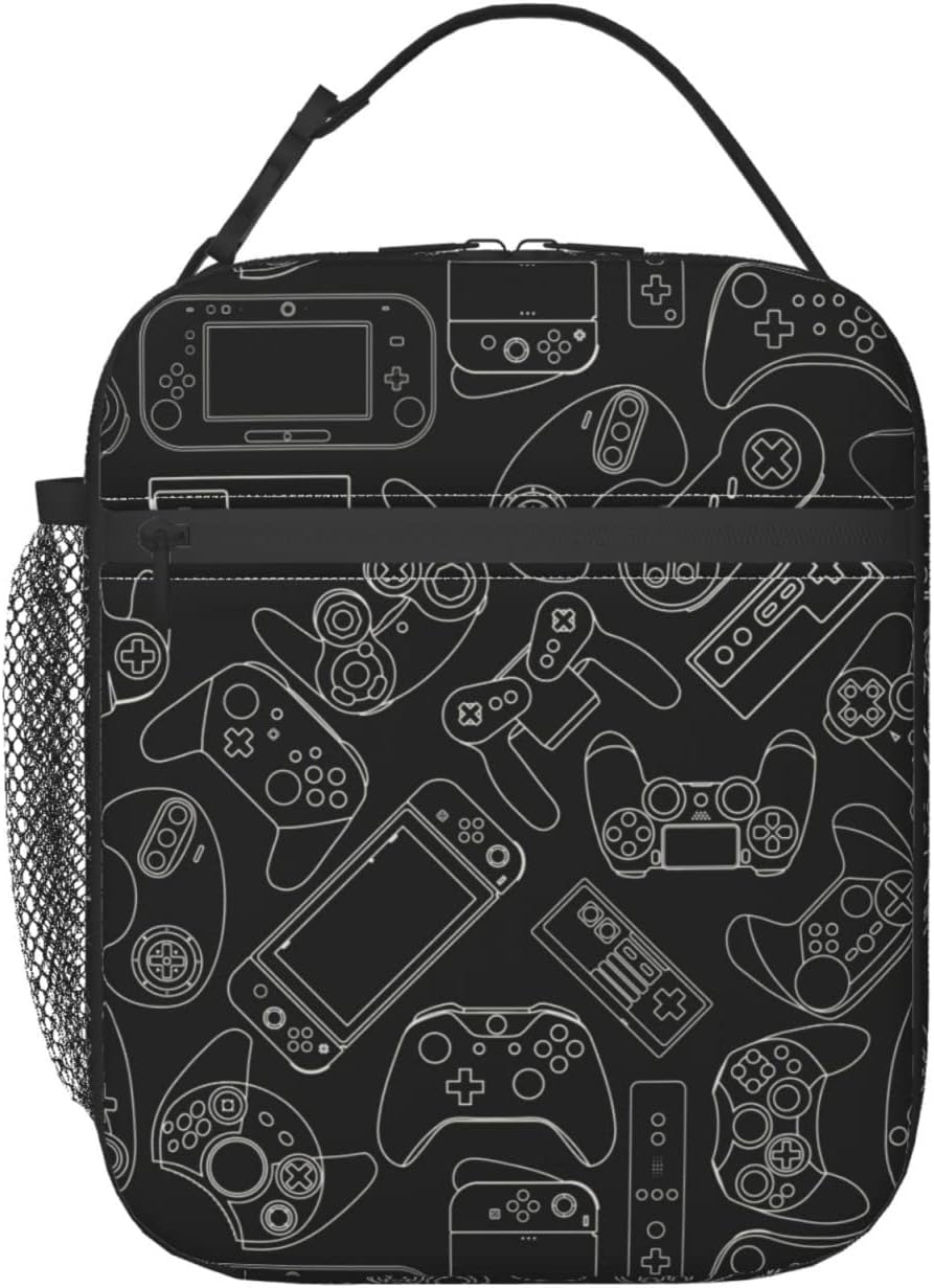 Amazon.com: Ponxn DJ Music Lunch Box School Picnic Bag Ice Keep Student ...