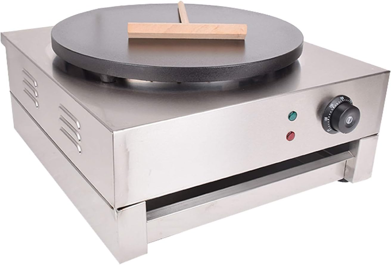 Amazon.com: KOUWO Electric Crepe Maker 16" Large Crepe Machine Maker ...