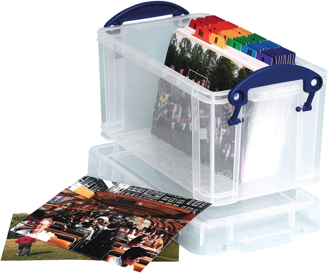 Really Useful Storage Box 2.1 Litre Clear : Amazon.co.uk: Home & Kitchen