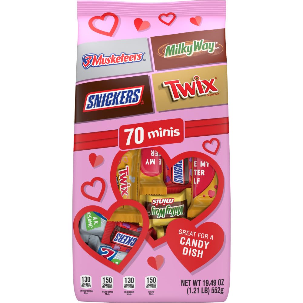 Snapklik.com : Snickers, Twix, Milky Way & 3 Musketeers Minis Variety ...