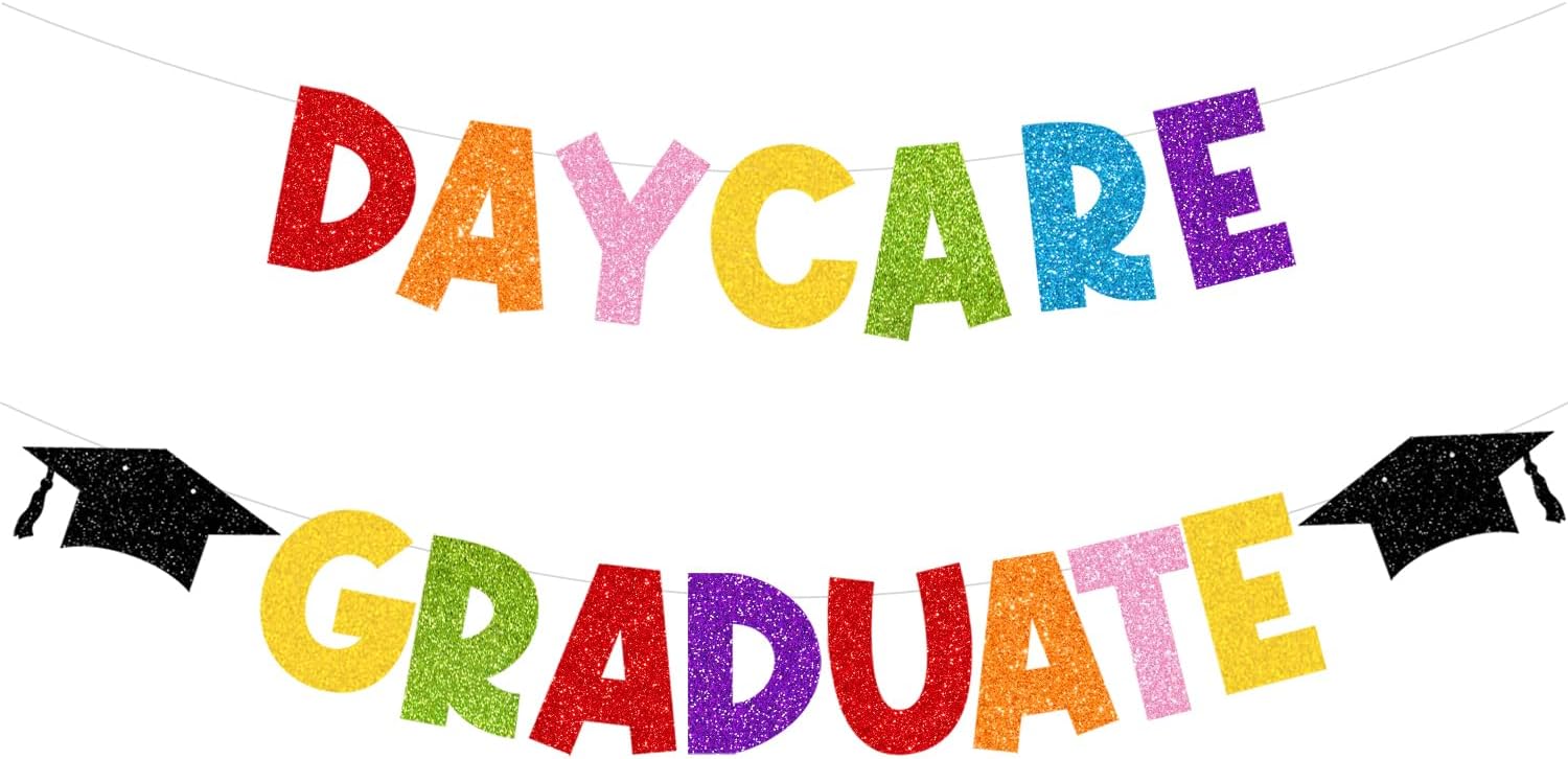 Amazon.com: Daycare Graduation Decorations 2024, Daycare Graduation ...