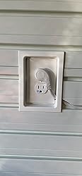 FastCap Electrical Trim Ring Cover for single outlets in white ...