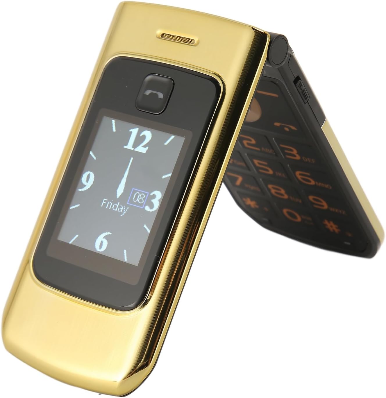 Amazon.com: ASHATA 4G Unlocked Flip Cell Phone, 2.6in 1.77in Dual ...